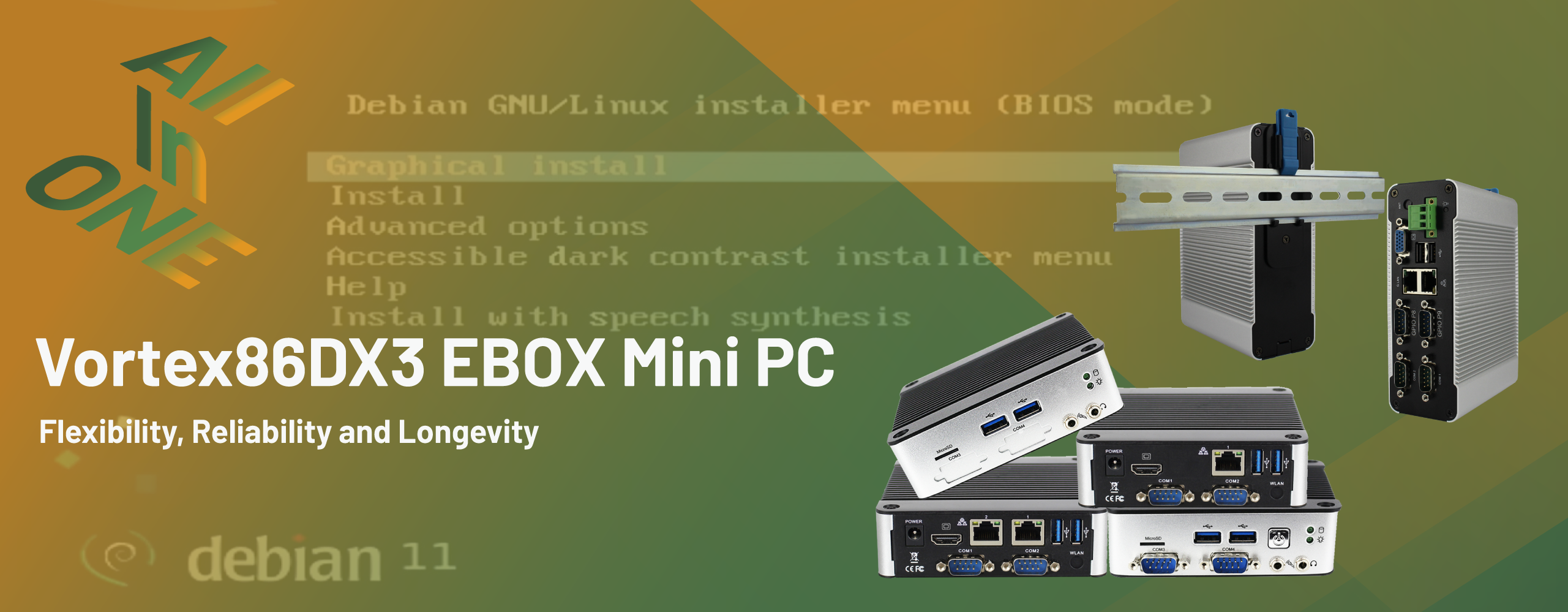 ICOP Technology Inc. - [Technical tips] EBOX Mini PC Linux Debian 11 Installation